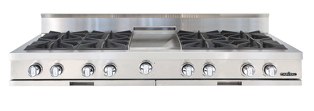 Capital 60" Open Burner Gas Rangetop – LuwaLuxury.com