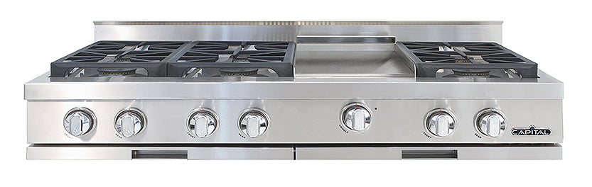 Capital 48" Sealed Burner Gas Rangetop – LuwaLuxury.com