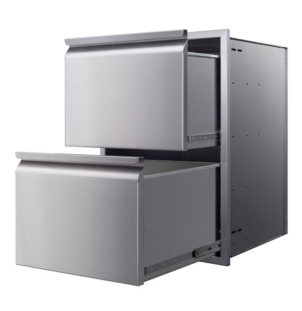 Memphis 21" Two Drawer Stack – LuwaLuxury.com