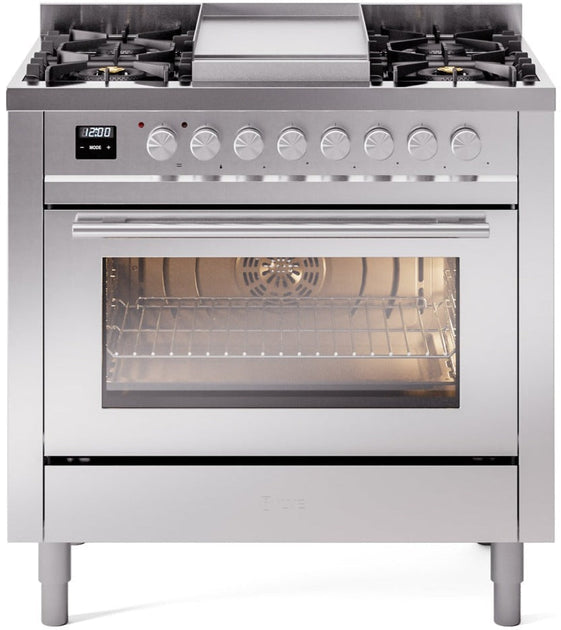 Ilve 36'' Professional Plus II Liquid Propane Range – LuwaLuxury.com